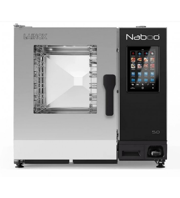 LAINOX NABOO 5.0 BOOSTED Forno Gastronomia Elettrico a Convezione con Boiler NAE061B – Capacità ...